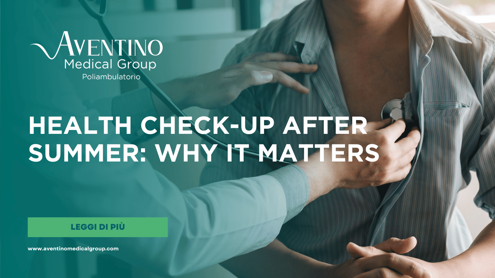 Autumn check-up in Rome | Prevention & health
